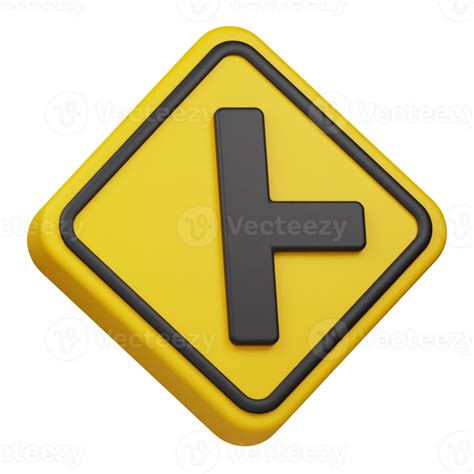 Right Intersection 3d Icon 48029452 Png
