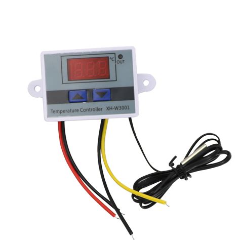 Xh W3001 10a 12v 24v 220vac Digital Led Temperature Controller For Incubator Cooling Heating