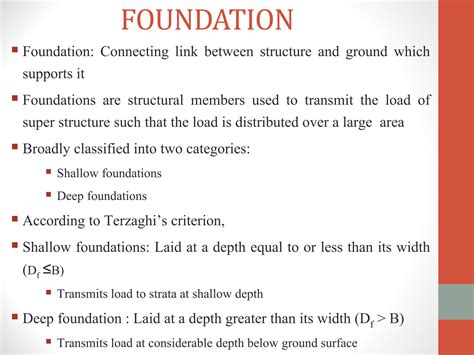 Solution Foundation It S Types Geotechnical Engineering Studypool