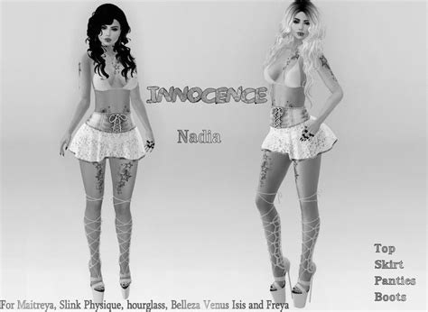 Second Life Marketplace Innocence Nadia Demo