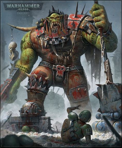 143 Best Images About Orks Art Warhammer 40k On Pinterest