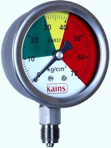 25 Inch 63 Mm Colour Coded Pressure Gauge 70 Bar At ₹ 1200piece In