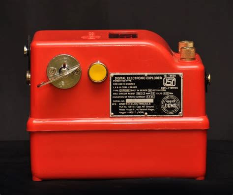 30 Shot Blasting Exploder At ₹ 16500 Piece Electronic Exploder In