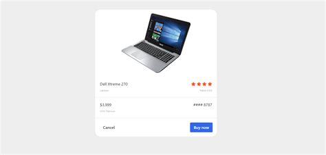 Bootstrap 5 E Commerce Product Card Checkout GoSnippets