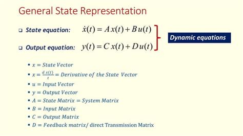 State Space Representation State Space Model Controllability And Observability Derive Transfer