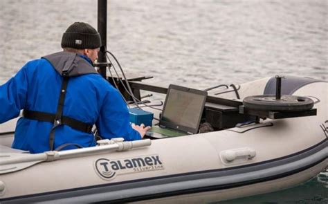 Multibeam Echosounder Used In Bathymetric Survey Of Hungarian Lake Geo Matching