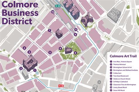 Colmore Art Walk Colmore Business District