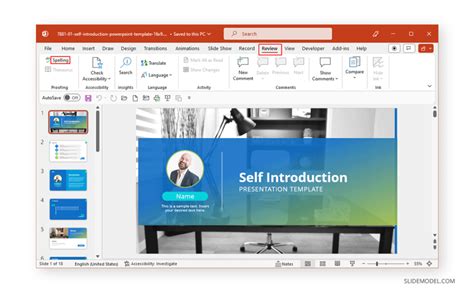 01 How To Spell Check In Powerpoint Slidemodel