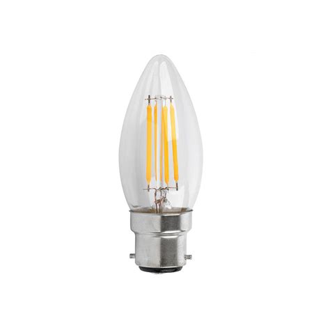 Filament Clear Candle Led W B Warm White Canc Bww