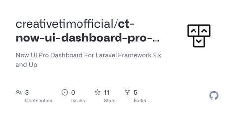 Issues · Creativetimofficialct Now Ui Dashboard Pro Laravel · Github