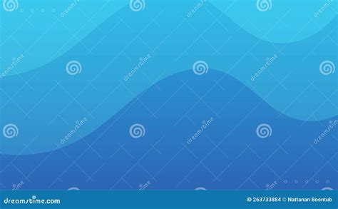 Abstract Blue Background And Curve Shape Background With Copy Space