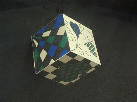 Art Confidence Optical Illusion Cubes