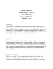 Learning Journal Unit 1 BUS 4404 Docx Learning Journal Unit 1 BUS 4404 Principles Of Finance