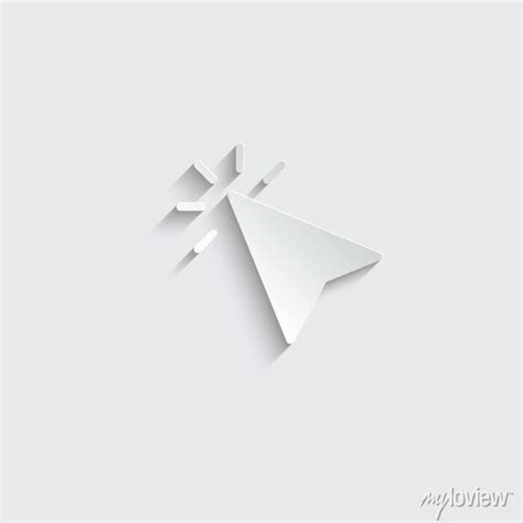 Paper Click Icon Cursor Symbol Icon Mouse Click Symbol Pinturas Para