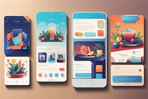 Premium Ai Image Produce A Variety Of Stylized Mockups For Showcasing