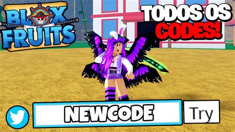 Todos Os CÓdigos Ativos Para Usar Na AtualizaÇÃo 173 Do Bloxfruits Roblox Youtube