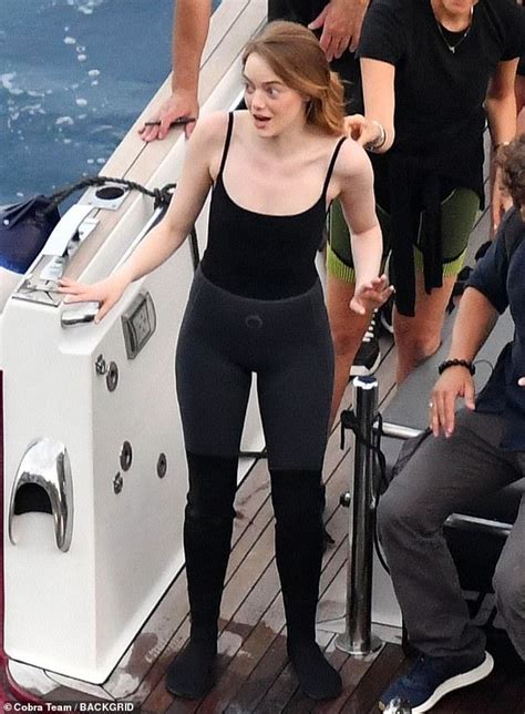 Emma Stone Shoots A Glamorous Louis Vuitton Advert In Capri Emma