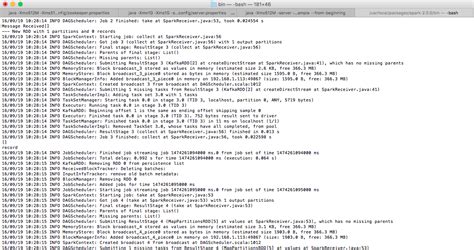 Getting Empty Set While Reading Data From Kafka Spark Streaming Stack