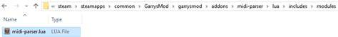 github garrysmodlua glua midi parser midi parser for garry s mod lua