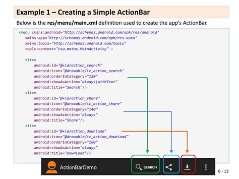 ActionBars Menus Toolbars Ppt Download