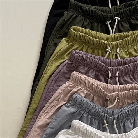 일주일나일론팬츠7col 국내 빅 카고 스트링 방수 빅사이즈 카고 팬츠 바지 트레이닝 77 88 내수 포켓 주머니 바스락 아노락