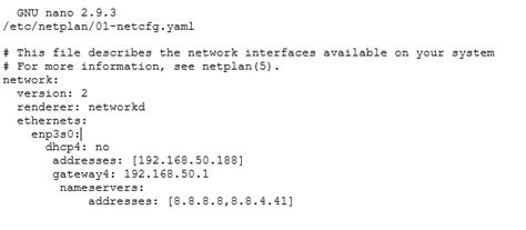 Static Ip Config Yaml Error Rubuntu