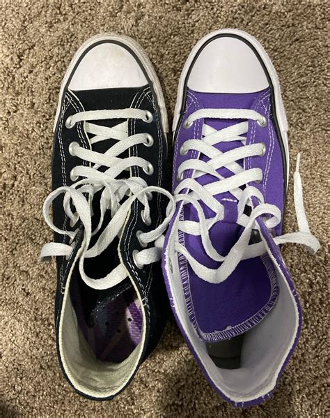 I Ordered Two Pairs Of Converse Both In Size 7 5 In Womens One Pair Is Extremely Small