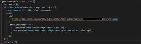 how can i map over a state array make an request for each item in the array and place the