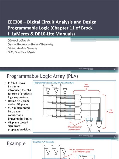 lecture 06 programmable logic pdf field programmable gate array electronic design