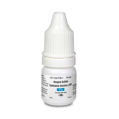 Atropine Sulfate Ophthalmic Solution Somerset Pharma Llc