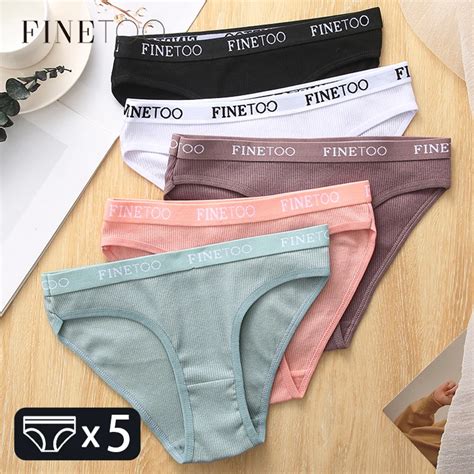 Finetoo Womens Panties Set Finetoo Panties Plus Sizes Cotton