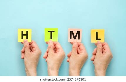 Html Hyper Text Markup Language Photos And Images Shutterstock