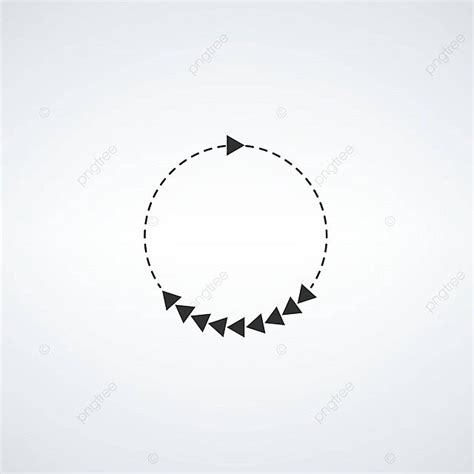 Clockwise Arrows And Refresh Icon In Isolated White Backgroundvector