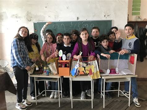 ქვემო ნატანების საჯარო სკოლის მეხუთეკლასელებმა ანიმაციური ფილმებიდან სიუჟეტები „გააცოცხლეს