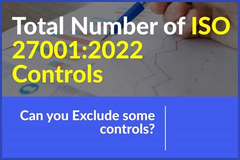 Total Number Of Iso 27001 Controls And Which Ones You Can Exclude