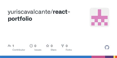 Github Yuriscavalcantereact Portfolio