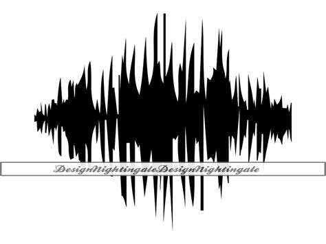 Sound Wave Svg Music Svg Voice Waves Svg Audio Frequency Svg
