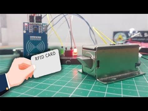 Arduino RFID Solenoid Lock YouTube Rfid Rfid Arduino Arduino
