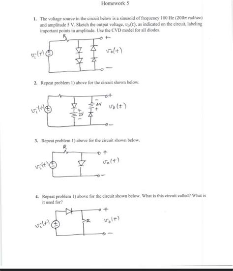 Solved The Voltage Source In The Circuit Below Is A Chegg