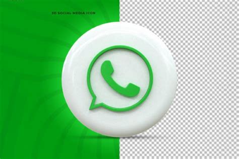 D Whatsapp Icon Concept D Rendering Graphic By Vectbait Creative
