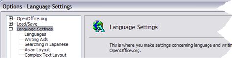 Choosing Language Settings Apache OpenOffice Wiki