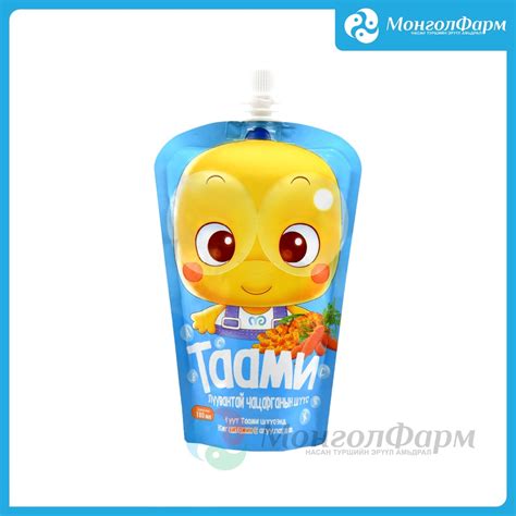 Таами луувантай чацарганы шүүс 180мл Харилцагч