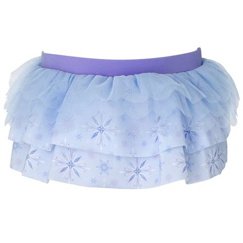 Disney Frozen Queen Elsa Upf 50 Tankini Top Bikini Bottom Swim Set