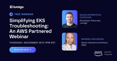 join our webinar on eks troubleshooting lumigo posted on the topic
