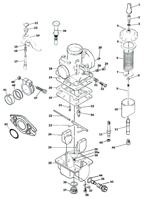 Vm 38 9 Kaasutin 37 40 Mm Mikuni 2t Kaasuttimet Mikuni Kaasuttimet