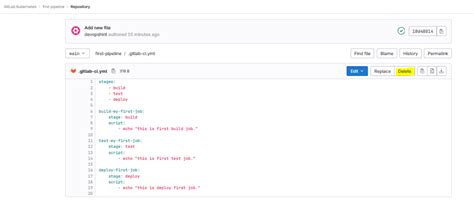 How To Create And Run Your First Gitlab Ci Cd Pipeline