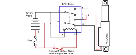 How To Use Relays To Control Linear Actuators