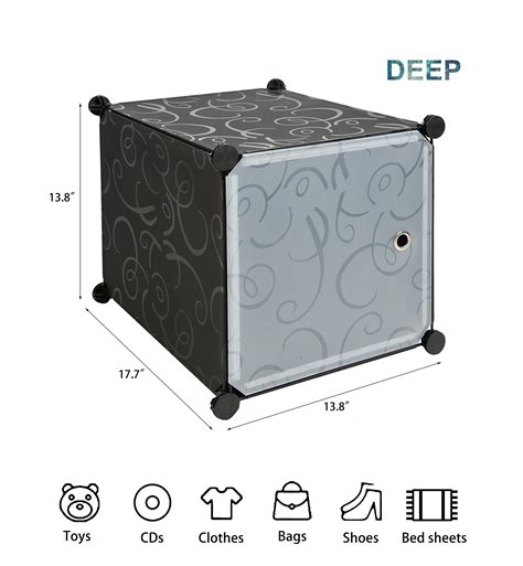 Buy Finnhomy DIY Deep Cube Organizer Storage Cabinet Bookcase Storage Organizer Shoes Storage