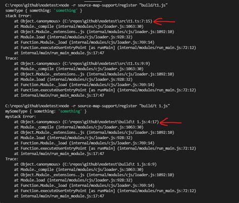 Stacktrace Does Not Work On Spaced Filename · Issue 46307 · Microsofttypescript · Github