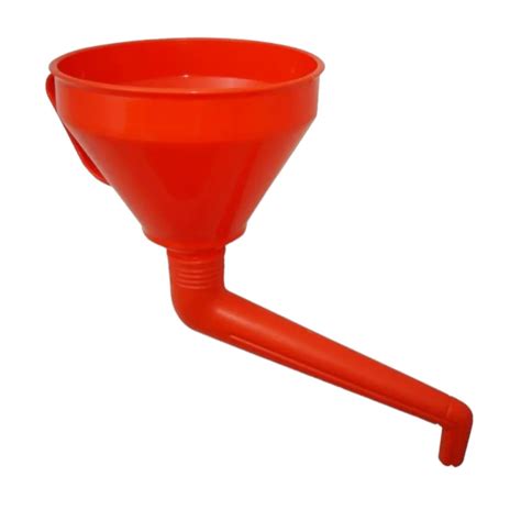 Funnel 1 3l 160mm Angled Spout And Removable Filter Red Star Tools